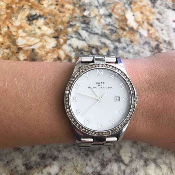 Marc By Marc Jacobs | Accessories | Marc By Marc Jacobs Silver Watch ...